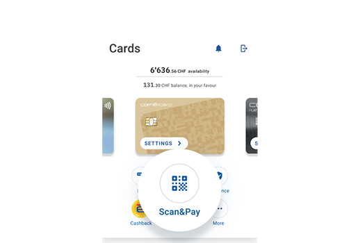 iCornèr App: overview of cards and transactions | Cornèrcard